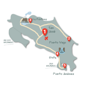 Costa Rica Reise: 4 geniale Reiserouten für deinen Roadtrip! | Blog