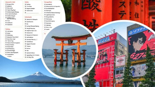 Packliste Japan: Das sollte in den Koffer (mit PDF)