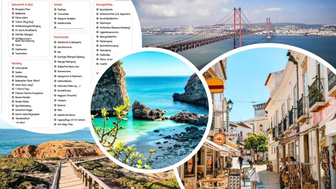 Packliste Portugal: Komplette Checkliste für deine Reise (mit PDF)