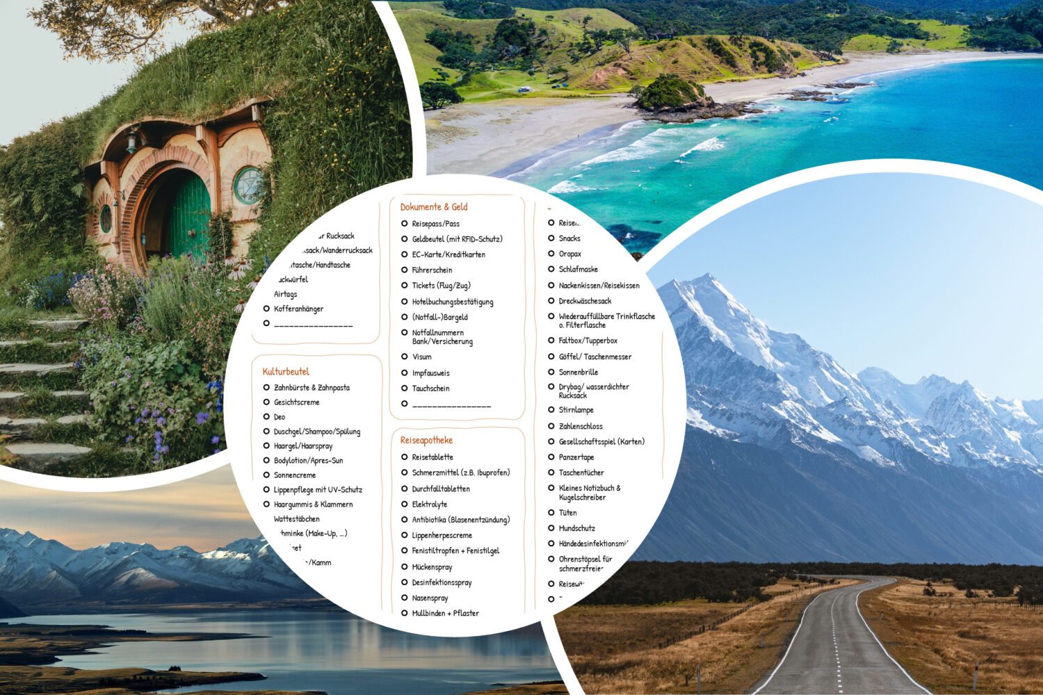 Neuseeland Rundreise 3 Wochen - die perfekte Route!