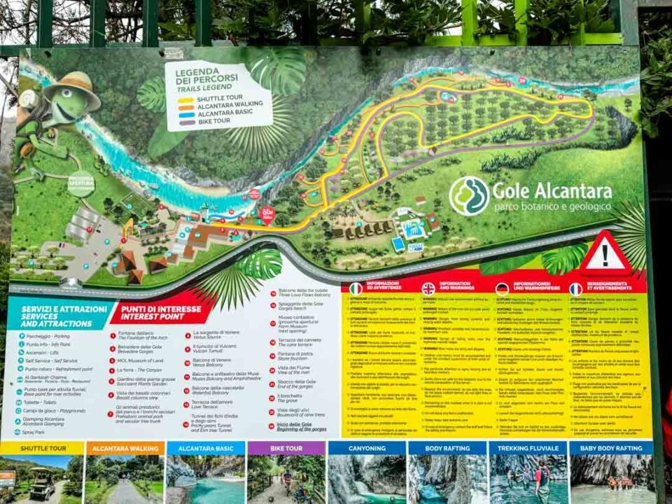 Alcantara Schlucht auf Sizilien: Alle Infos zum Wandern & Touren!