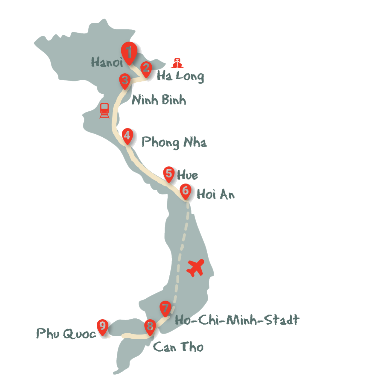 Vietnam Reise auf eigene Faust: 5 Routen & unsere Erfahrungen