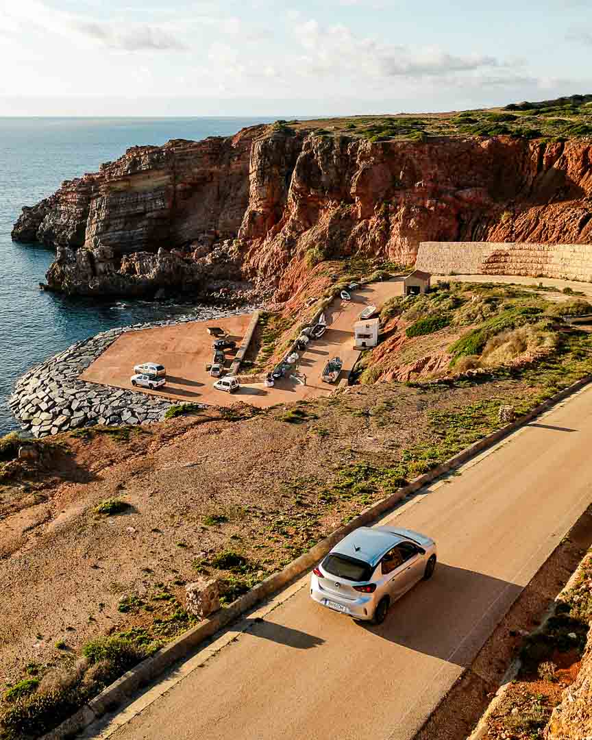 Elegantes Mietwagen Portugal Maut Ebenbild