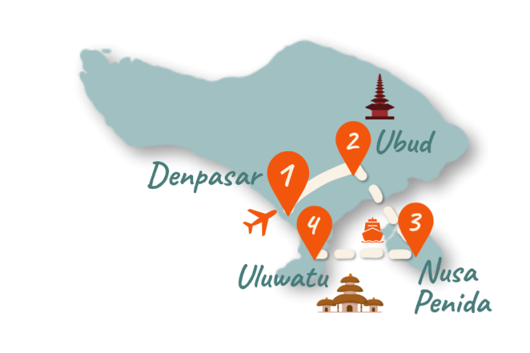 Bali Rundreise: Die perfekte Reiseroute für 3 Wochen!